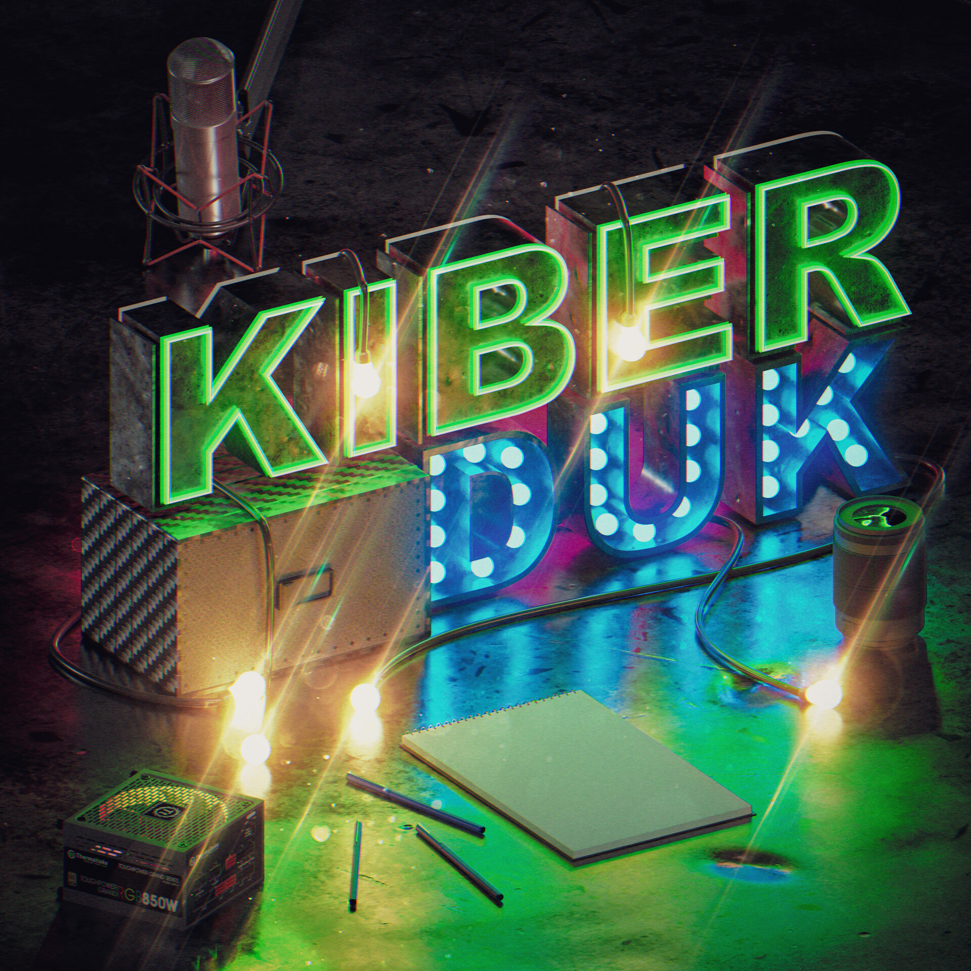 ArtStation - Text design