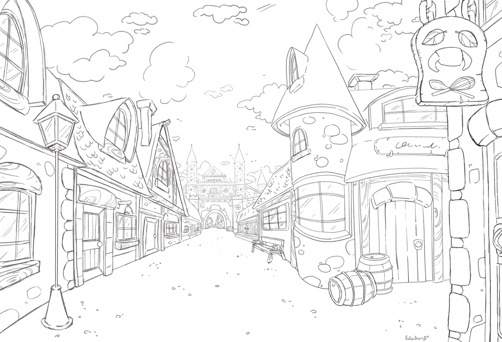 ArtStation - Background practice