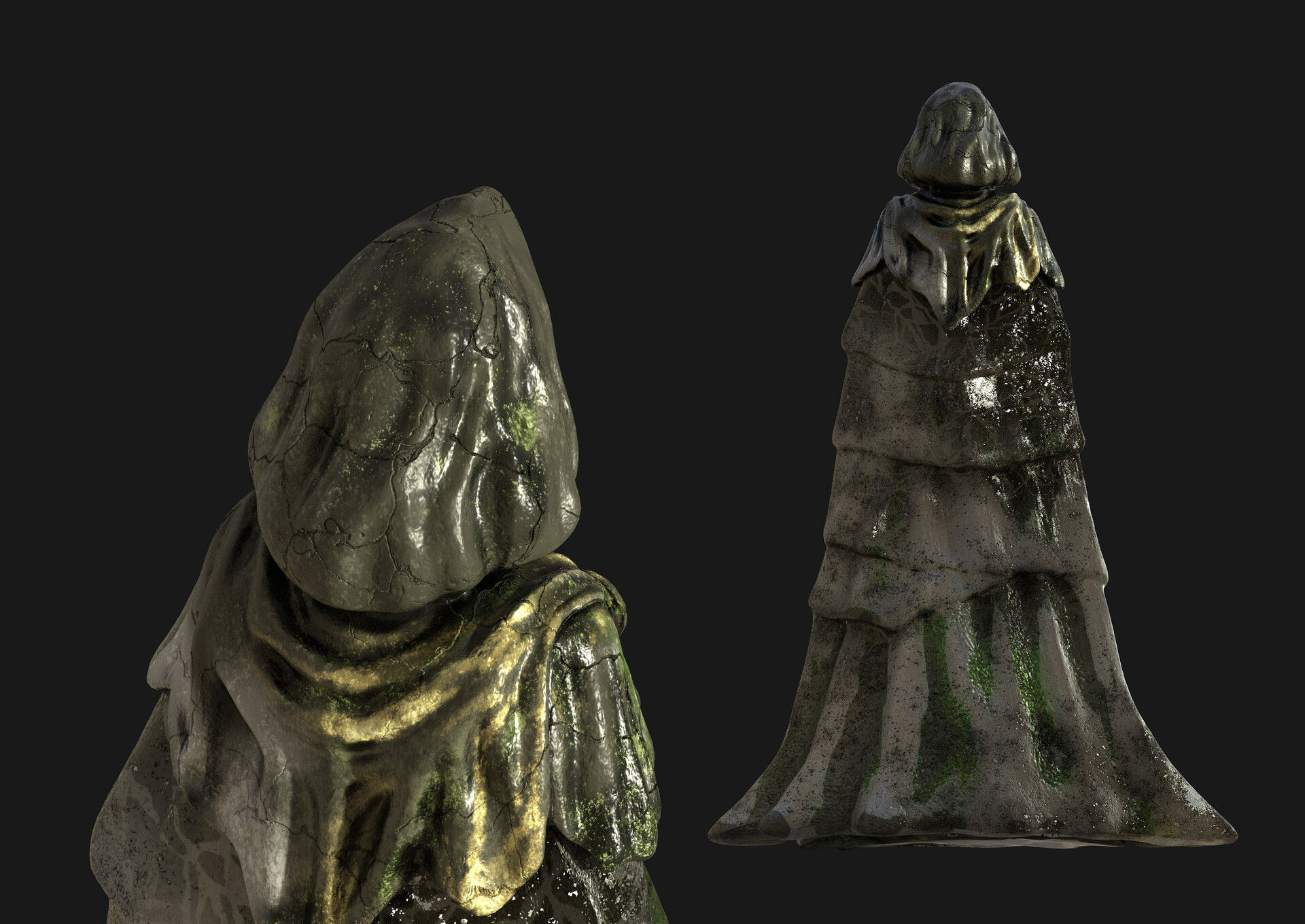 ArtStation - Textured statue