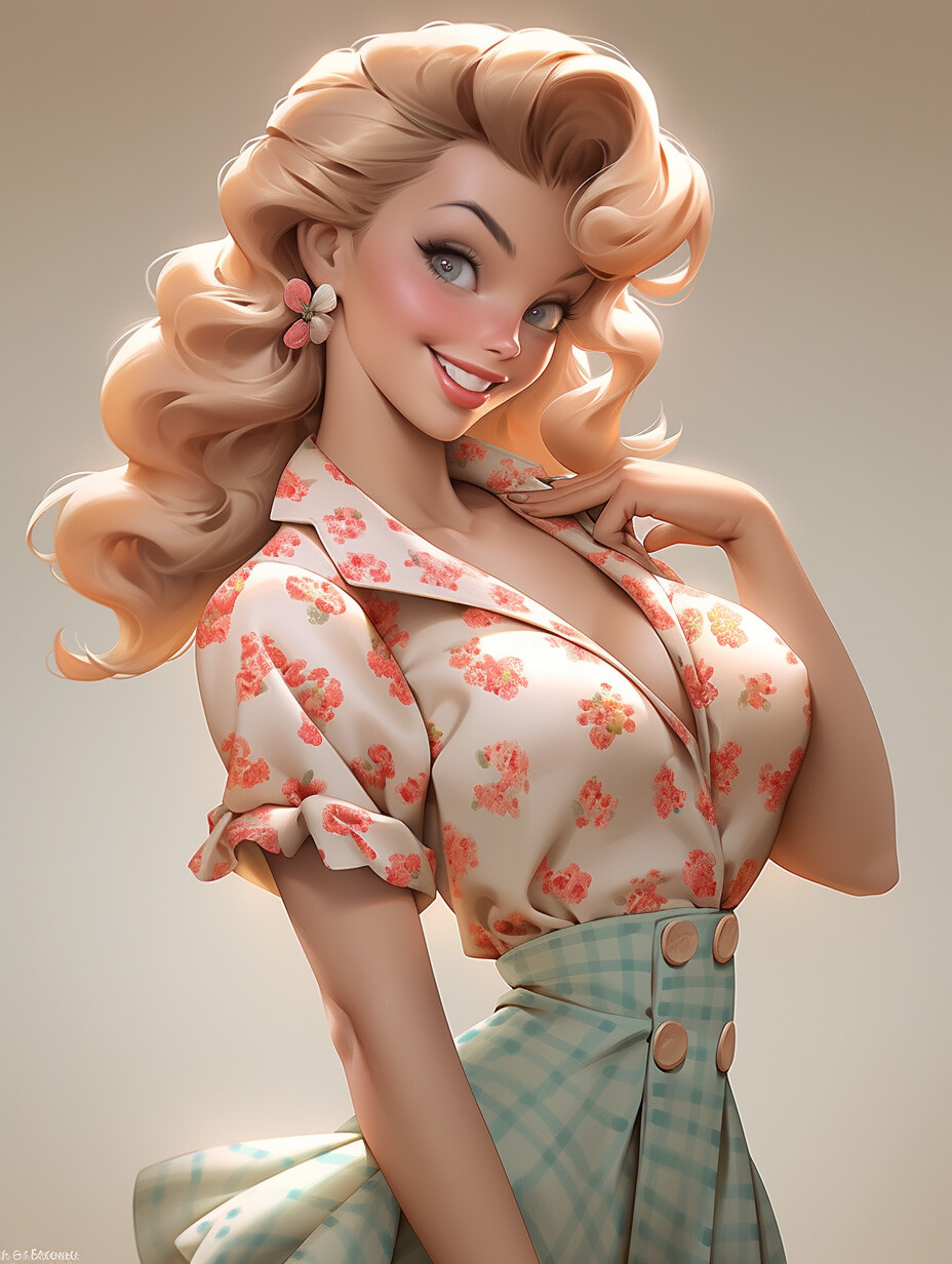 ArtStation - Pin-up