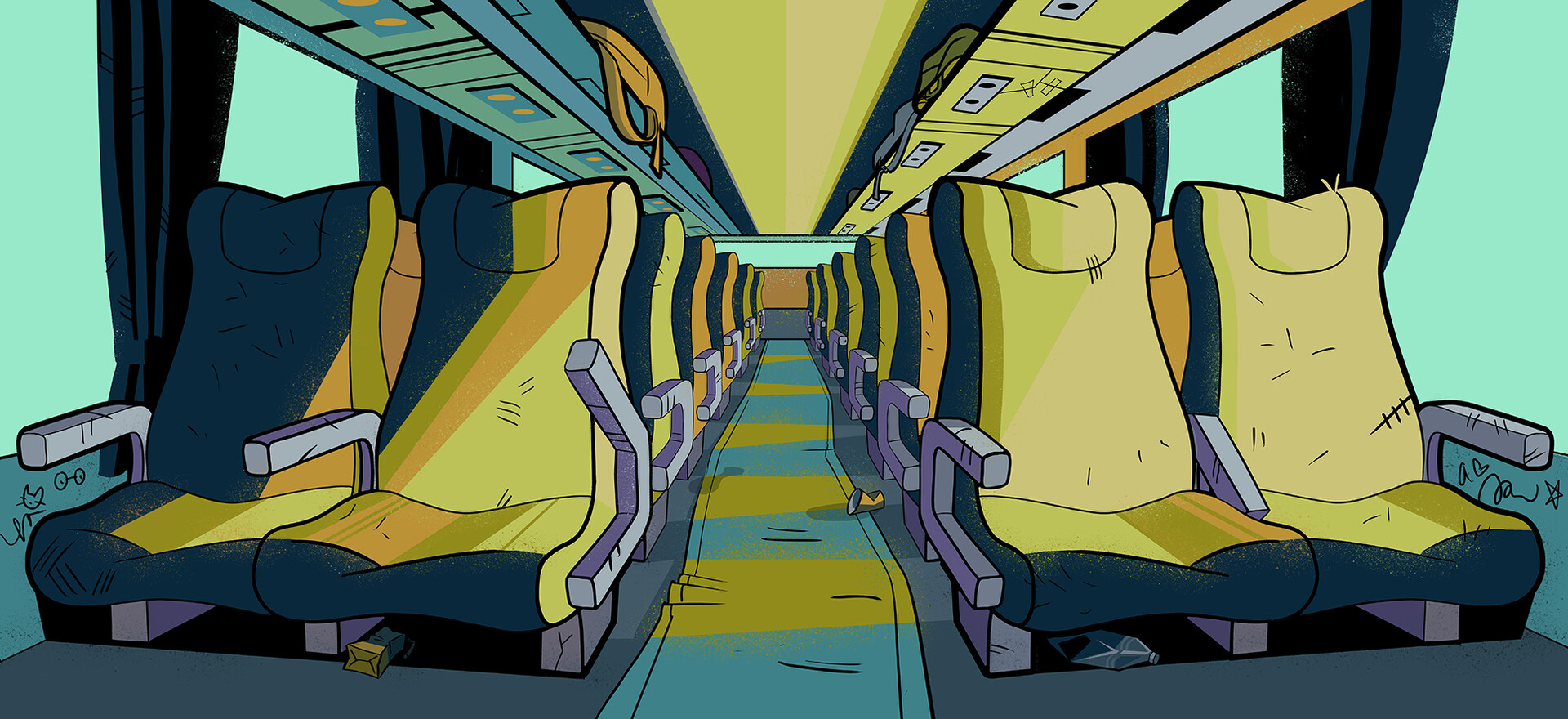 antarctic bird - bus