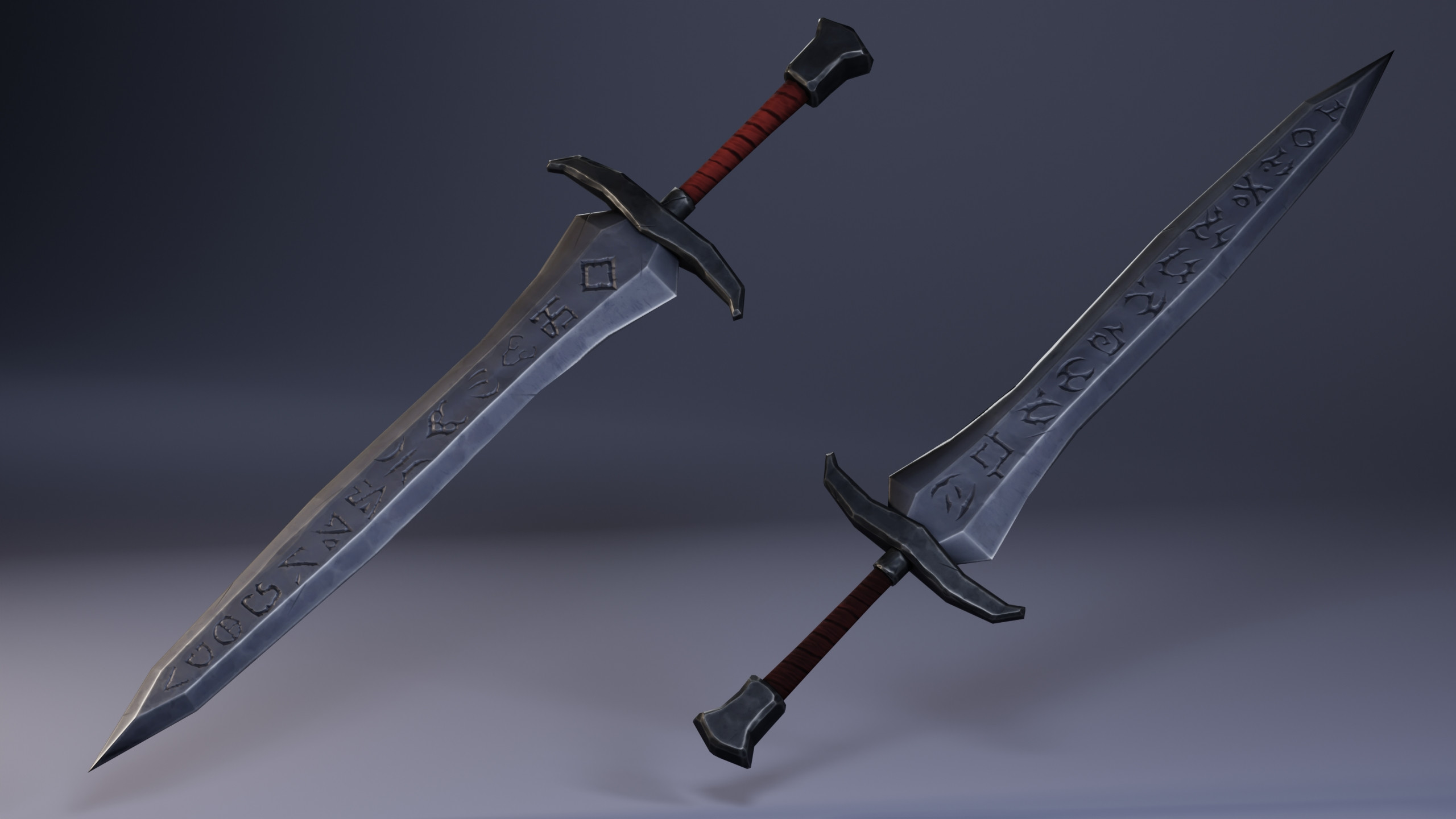 MatCrea3D Store - Stylized Sword