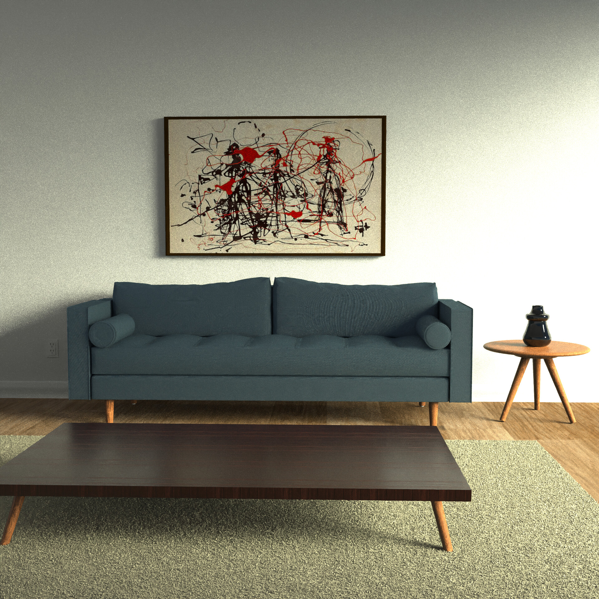 ArtStation - Living Room Scene