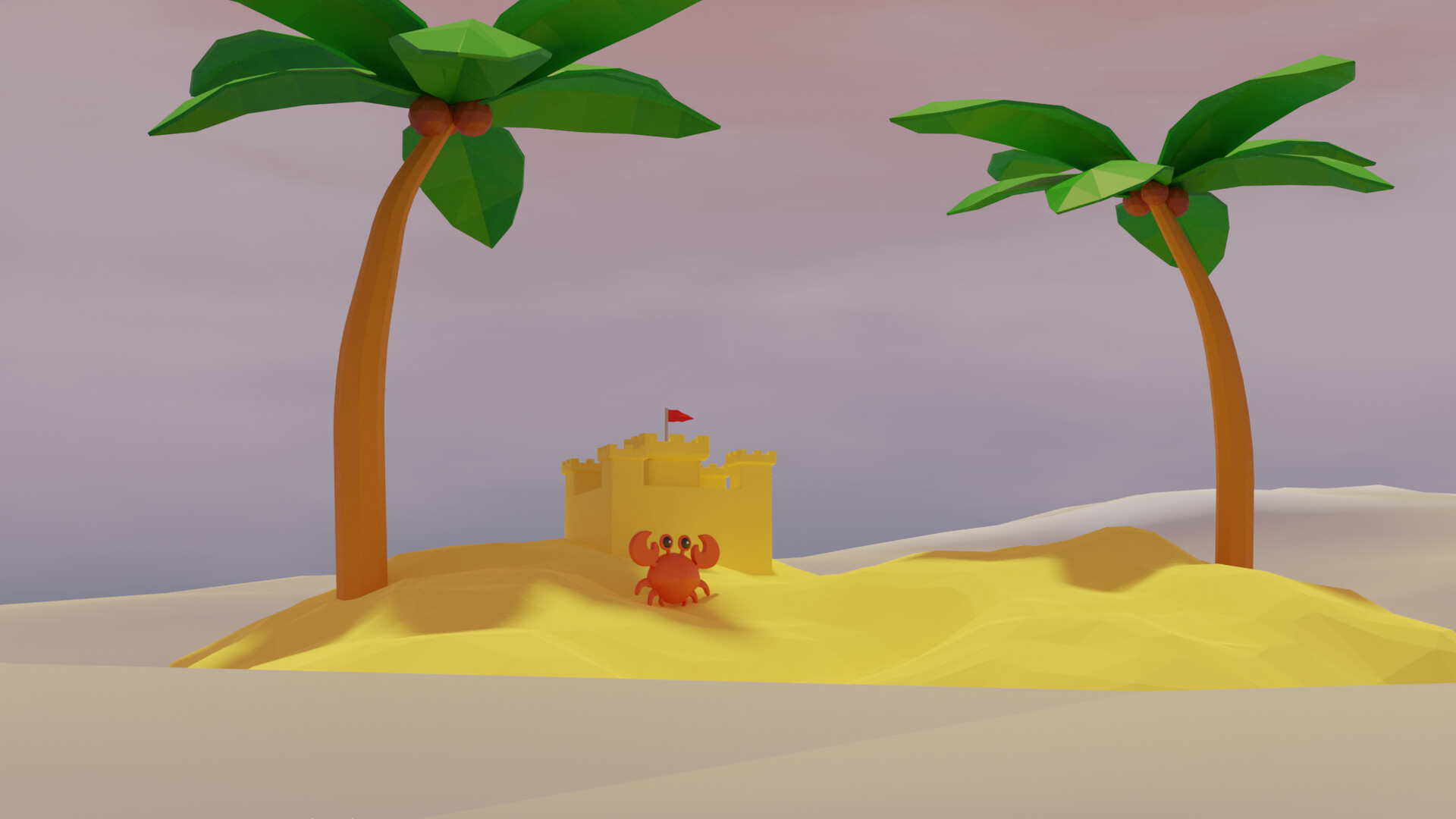 ArtStation - The Crab & The Castle