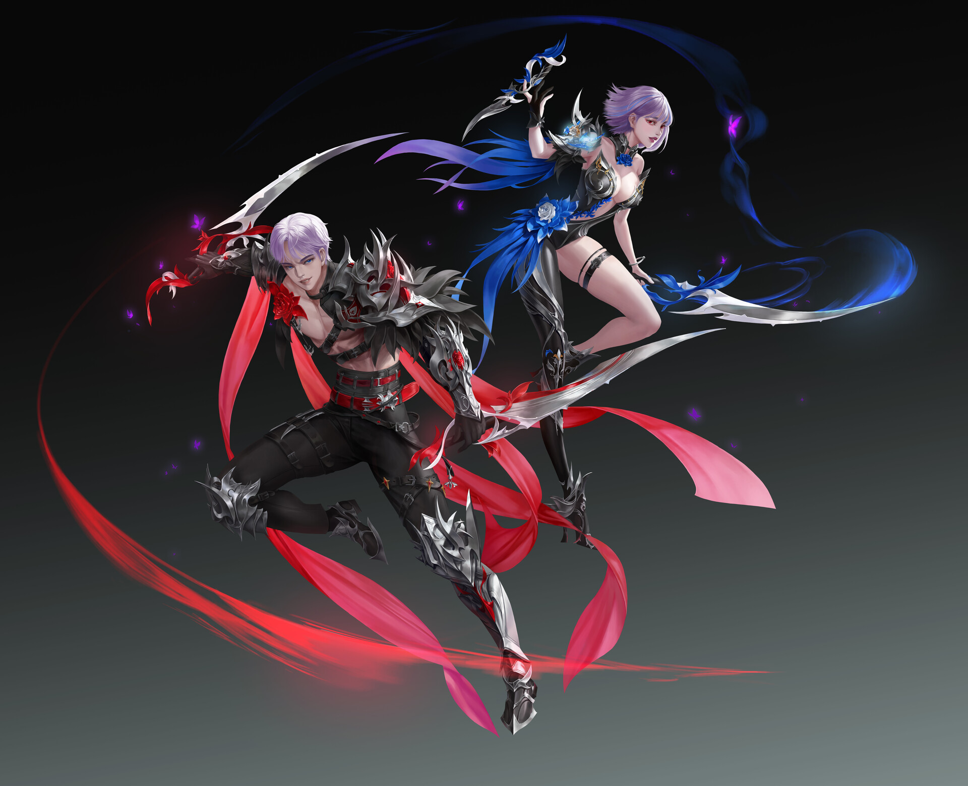 ArtStation - Assassin Couple