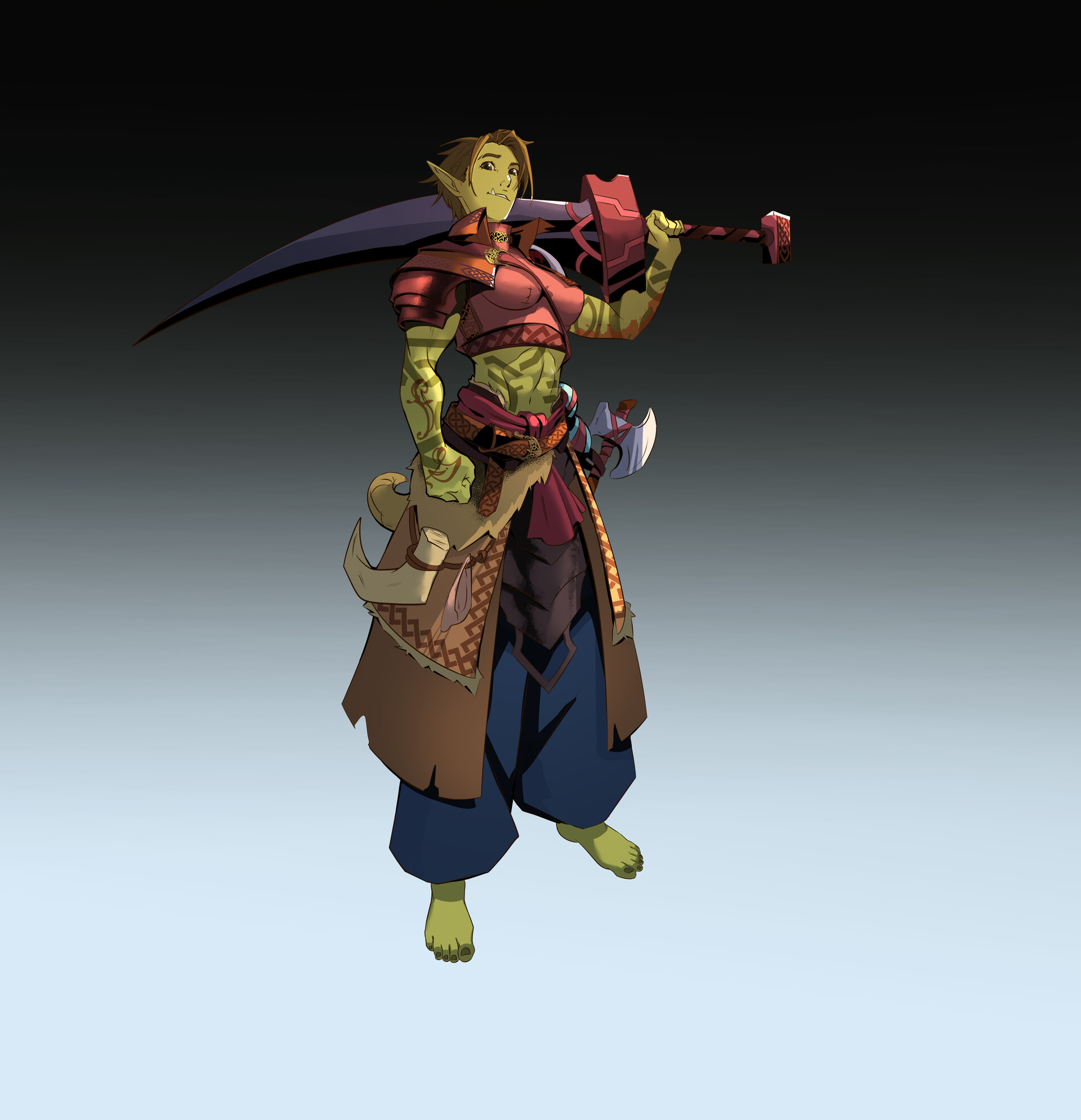 ArtStation - Commssion for a D&D character