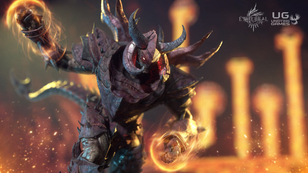 ArtStation - Arawn Overlod "Oficial Art" for Ethereal Clash Of Souls ...