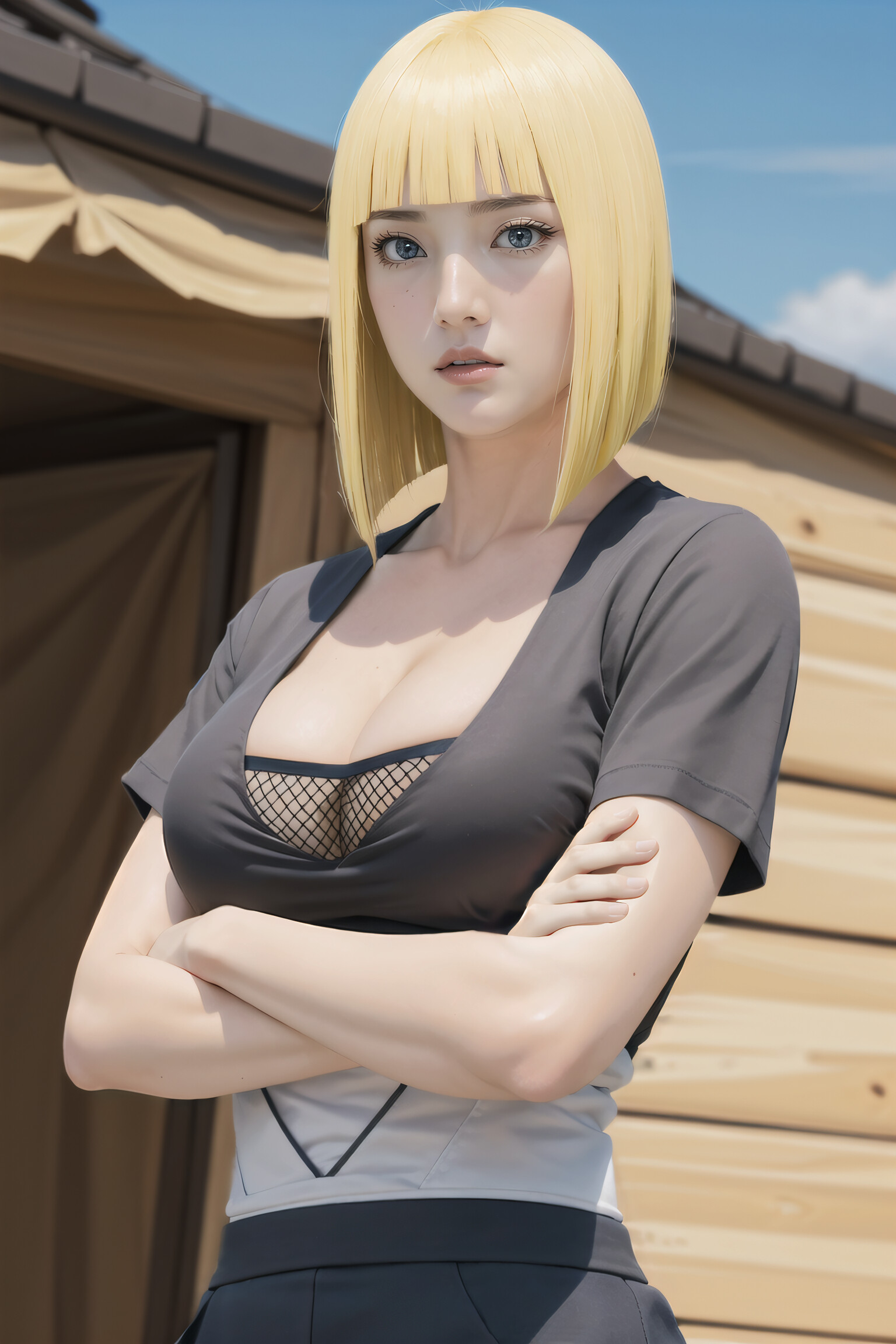 ArtStation - Samui (Realistic) Naruto Shippuden