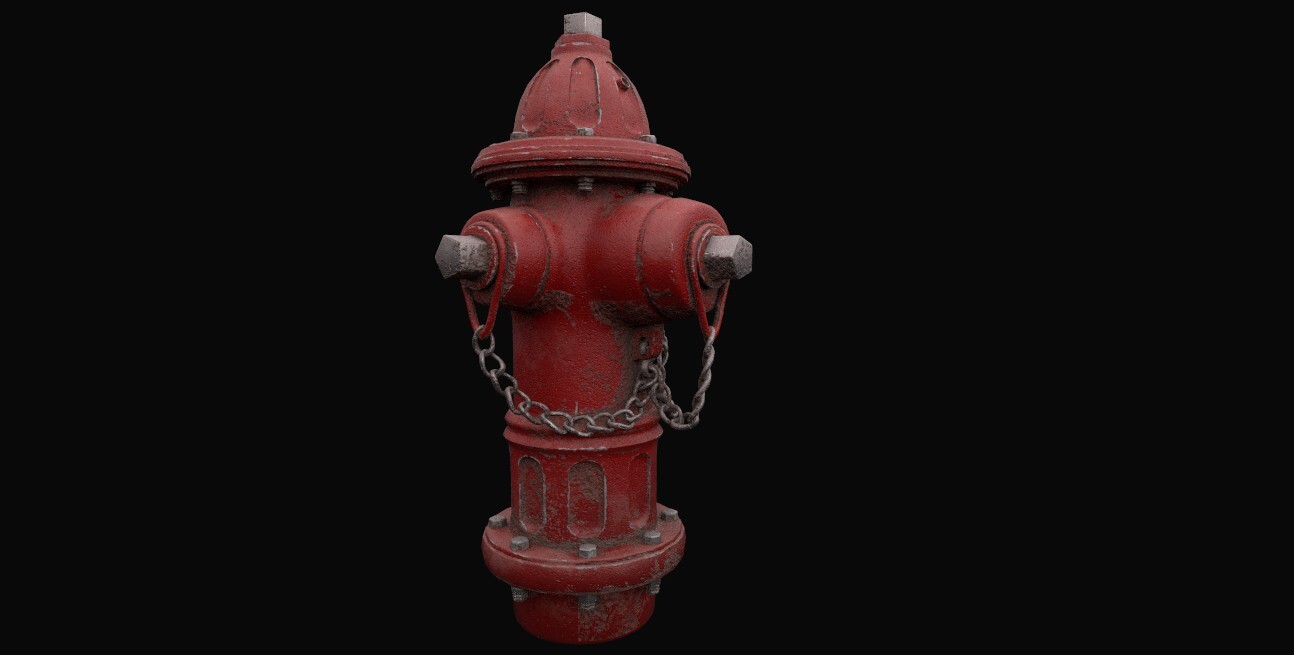 Etip | İlker B. - Fire Hydrant 3D Model