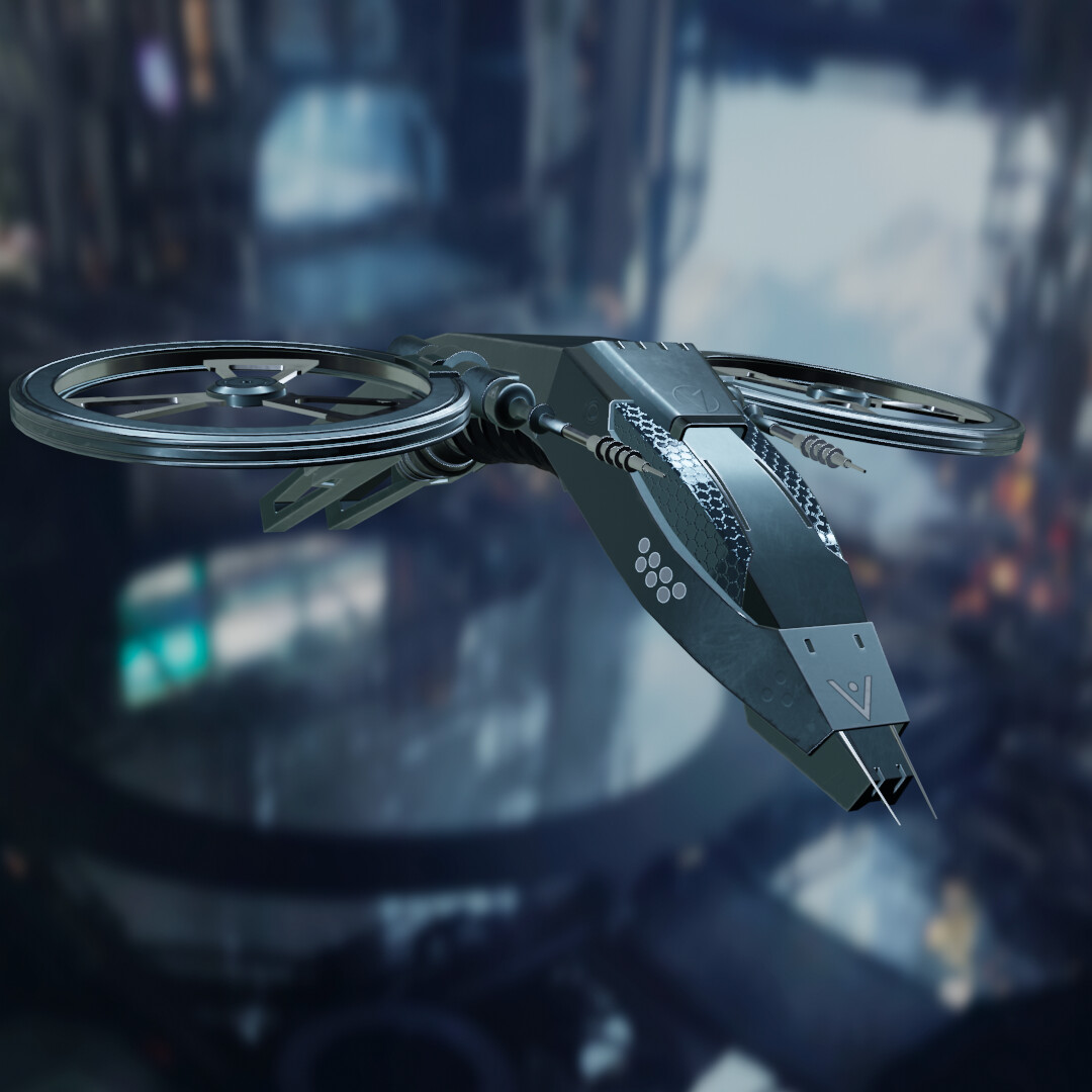 ArtStation - Space drone DB-1