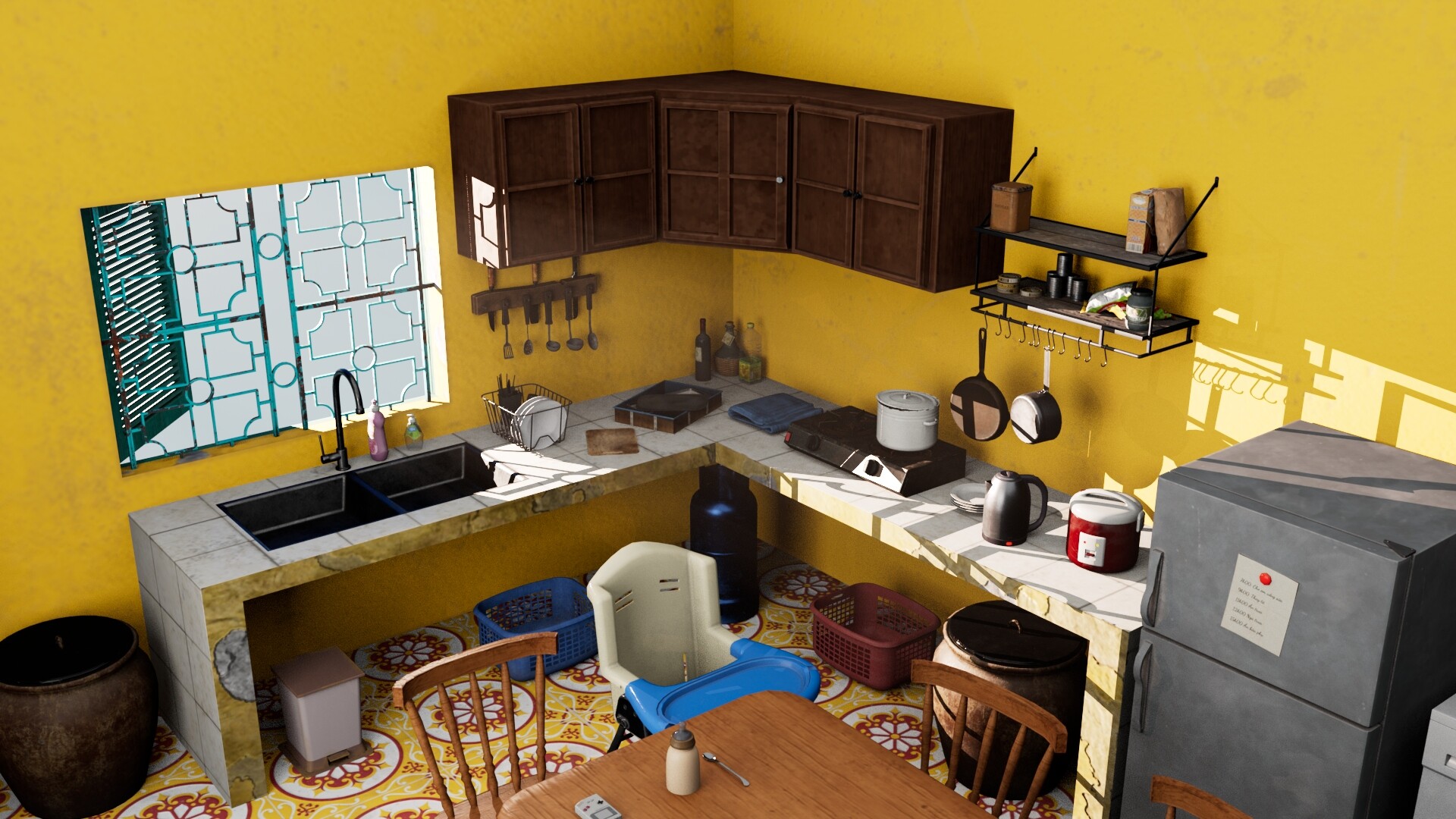 ArtStation - Vietnamese Kitchen