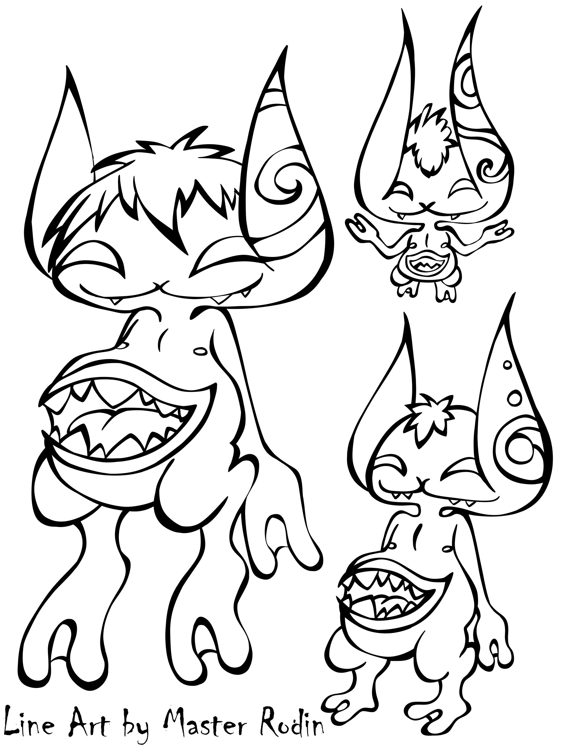 belludio yo coloring pages