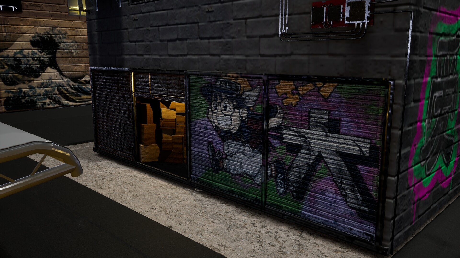 Benjamin Hood - Ramen Shop Environment