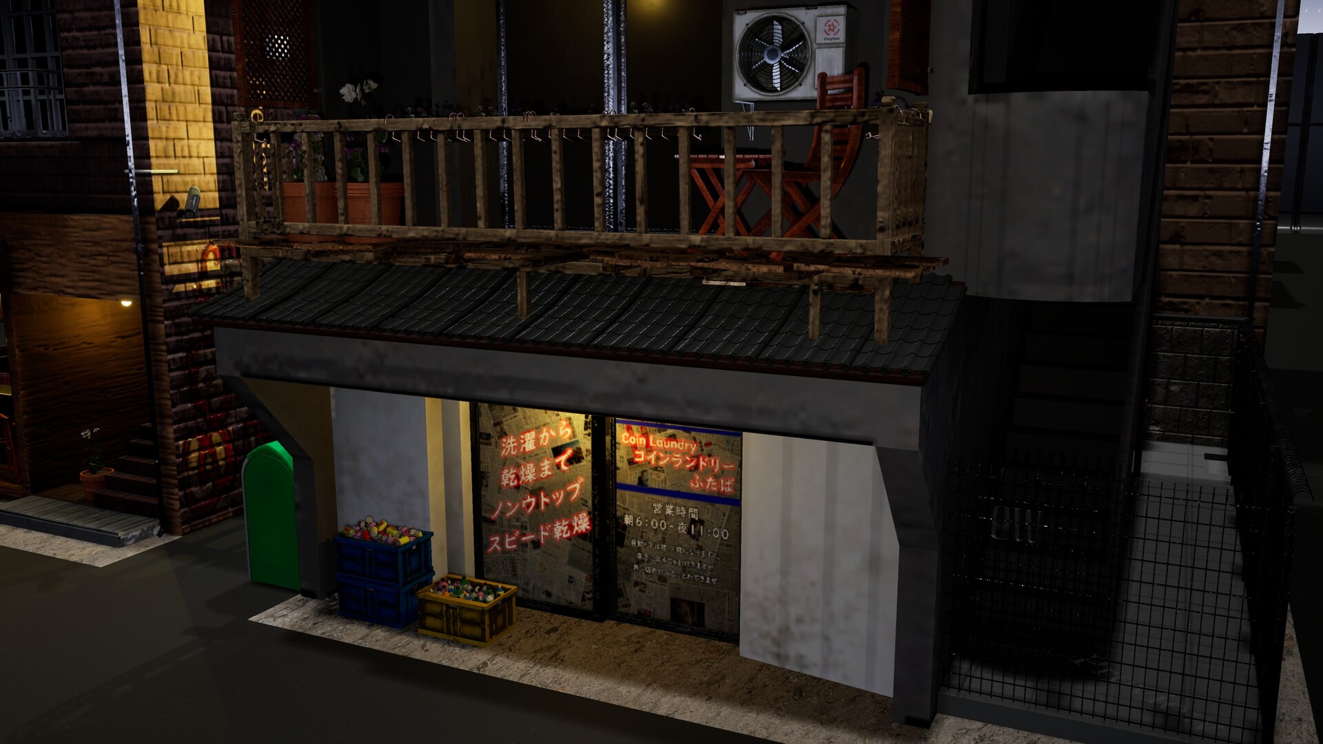 Benjamin Hood - Ramen Shop Environment