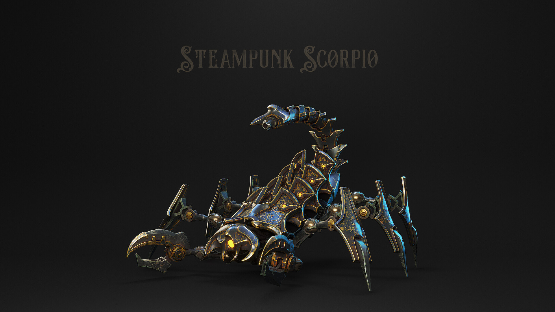 ArtStation - Steampunk Scorpio