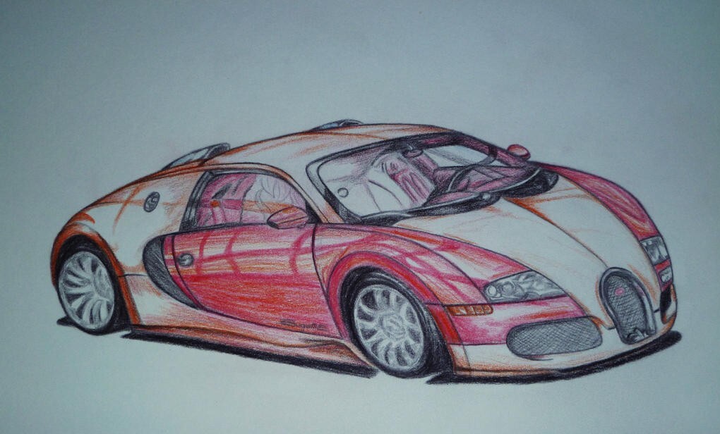 Bugatti Logo Drawing