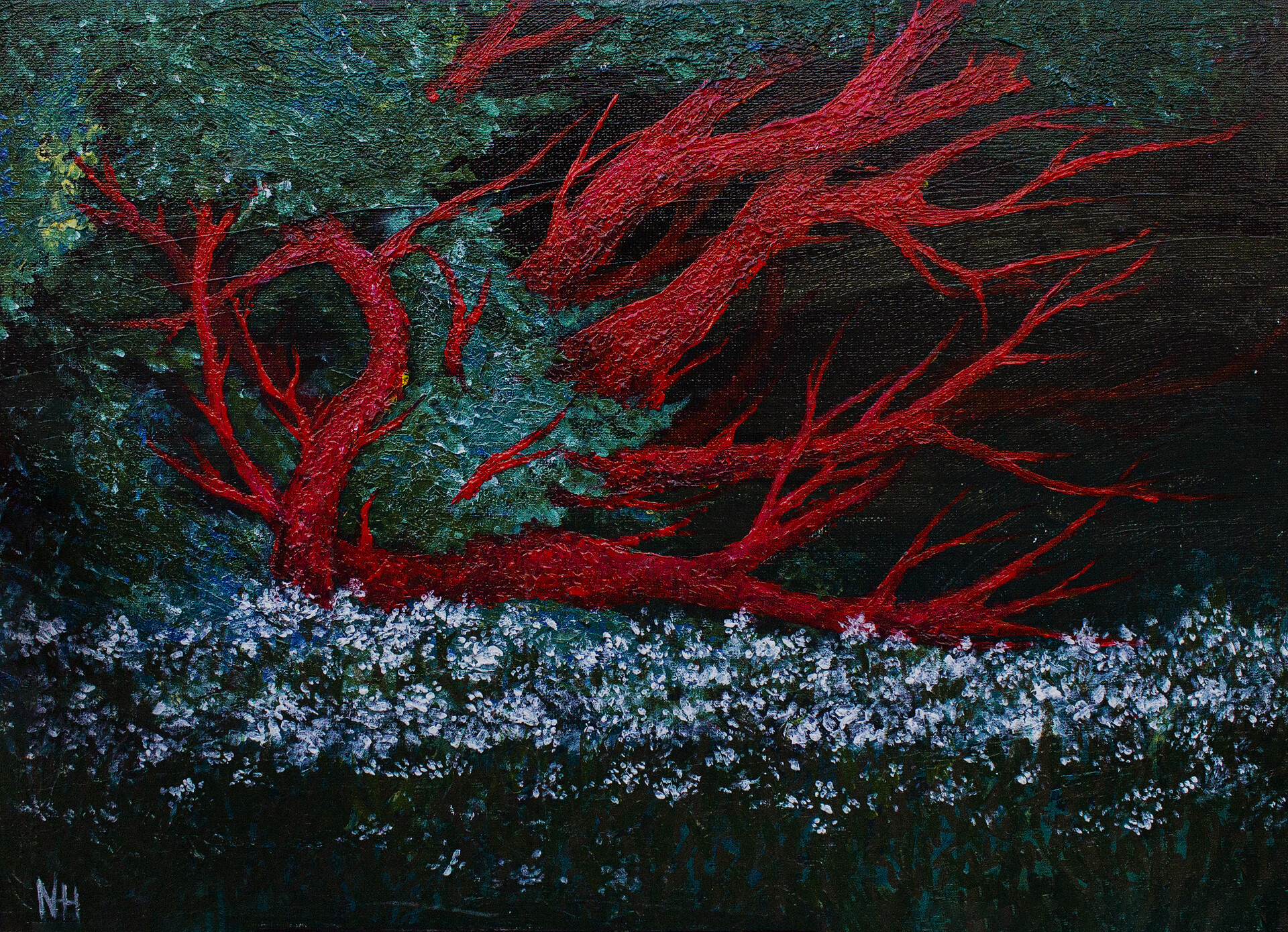 ArtStation - scarlet tree