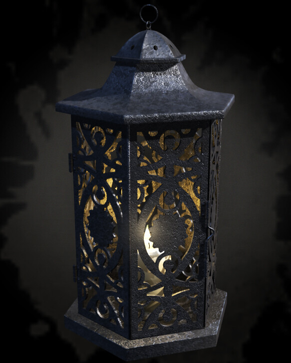 ArtStation - 3D Lamp Asset