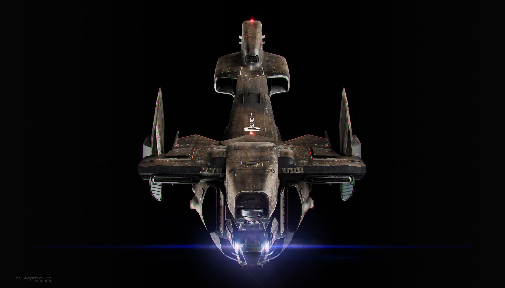 Lee Fitzgerald - OB-5A "Banshee" Bomber - Alien Day 2023