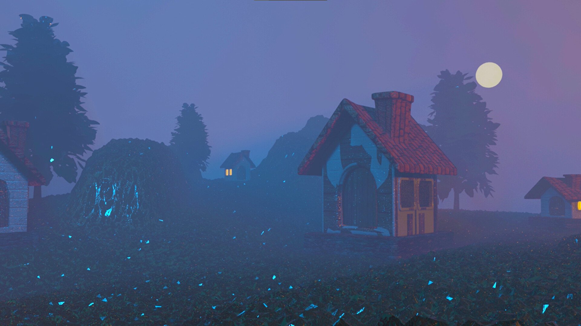 ArtStation - Mist village