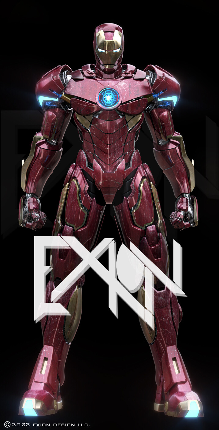 ArtStation - Iron Man MK88 Last Stand Armor 3D model