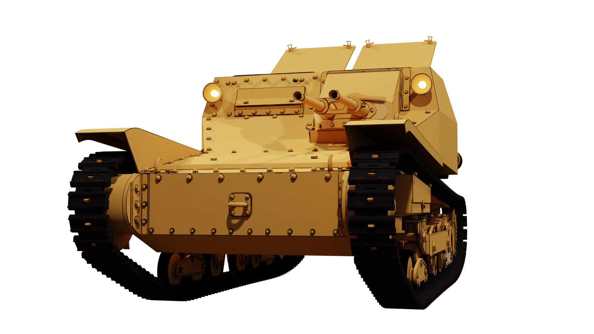 ArtStation - Italian tankette CV33