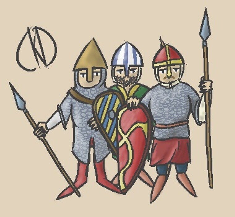 ArtStation - 12th century european soldiers