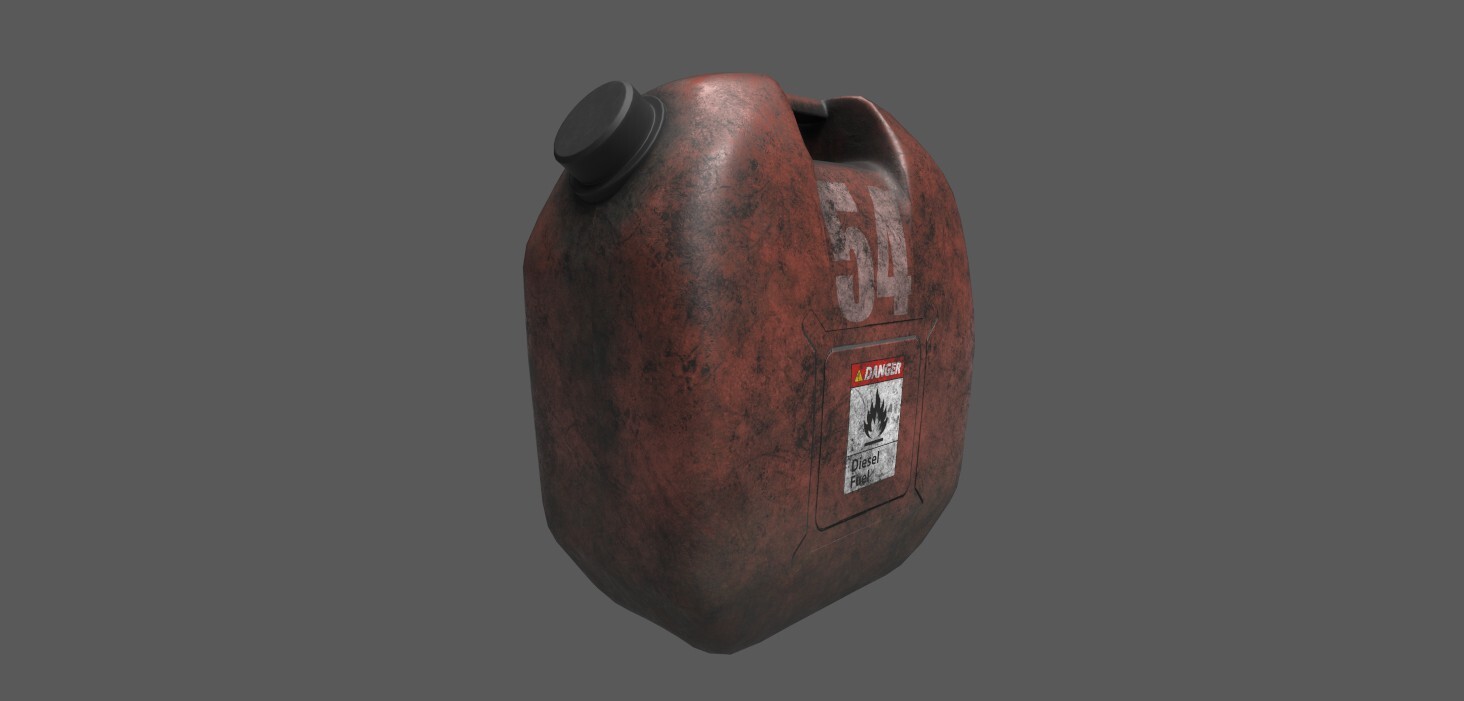ArtStation - Gasoline Can
