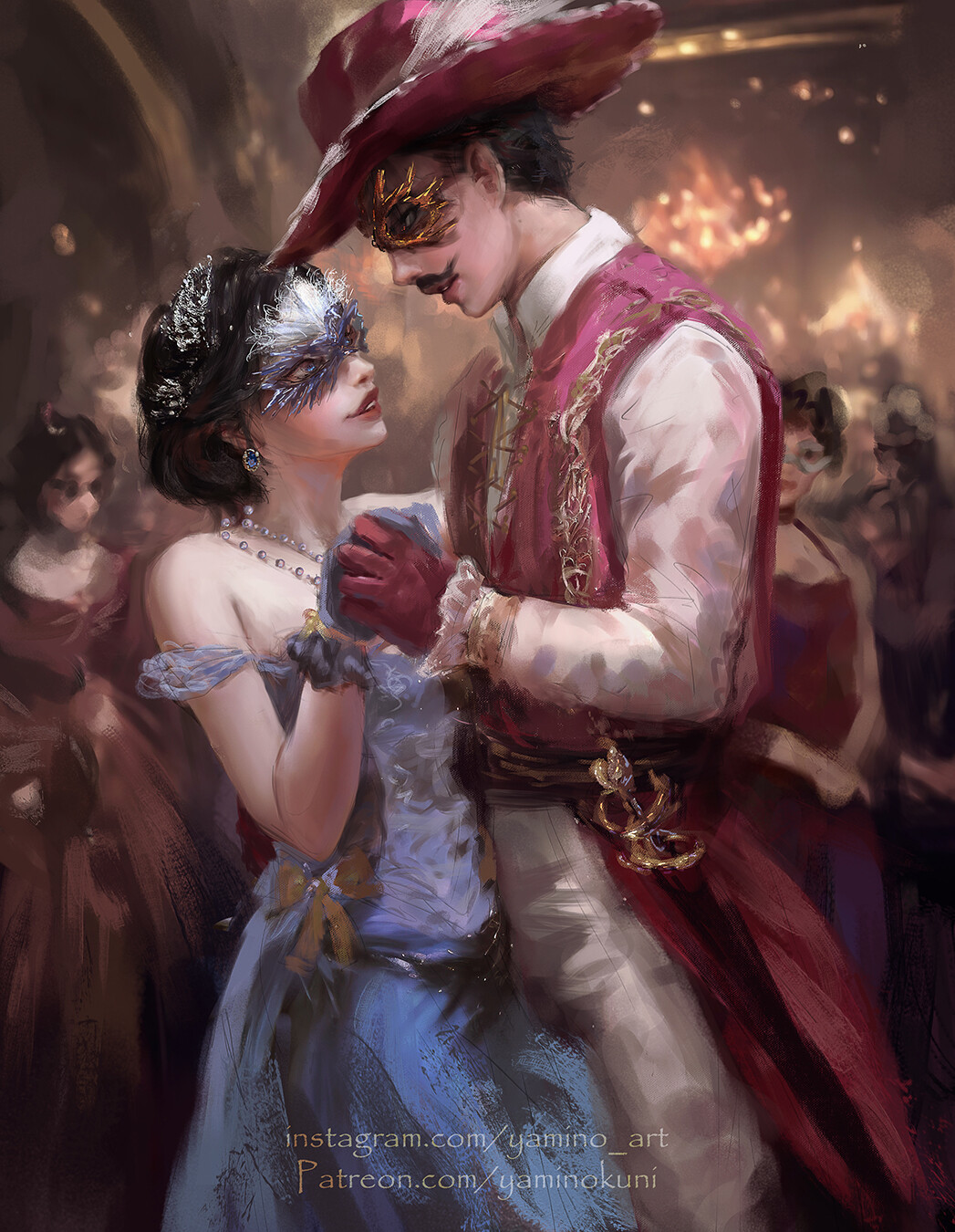 ArtStation - Masquerade: The princess and the Tiger