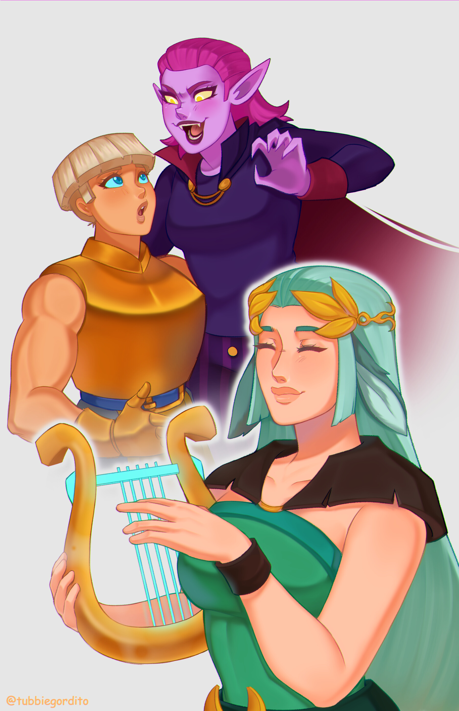 ArtStation - Clash Mini FanArt - Girls