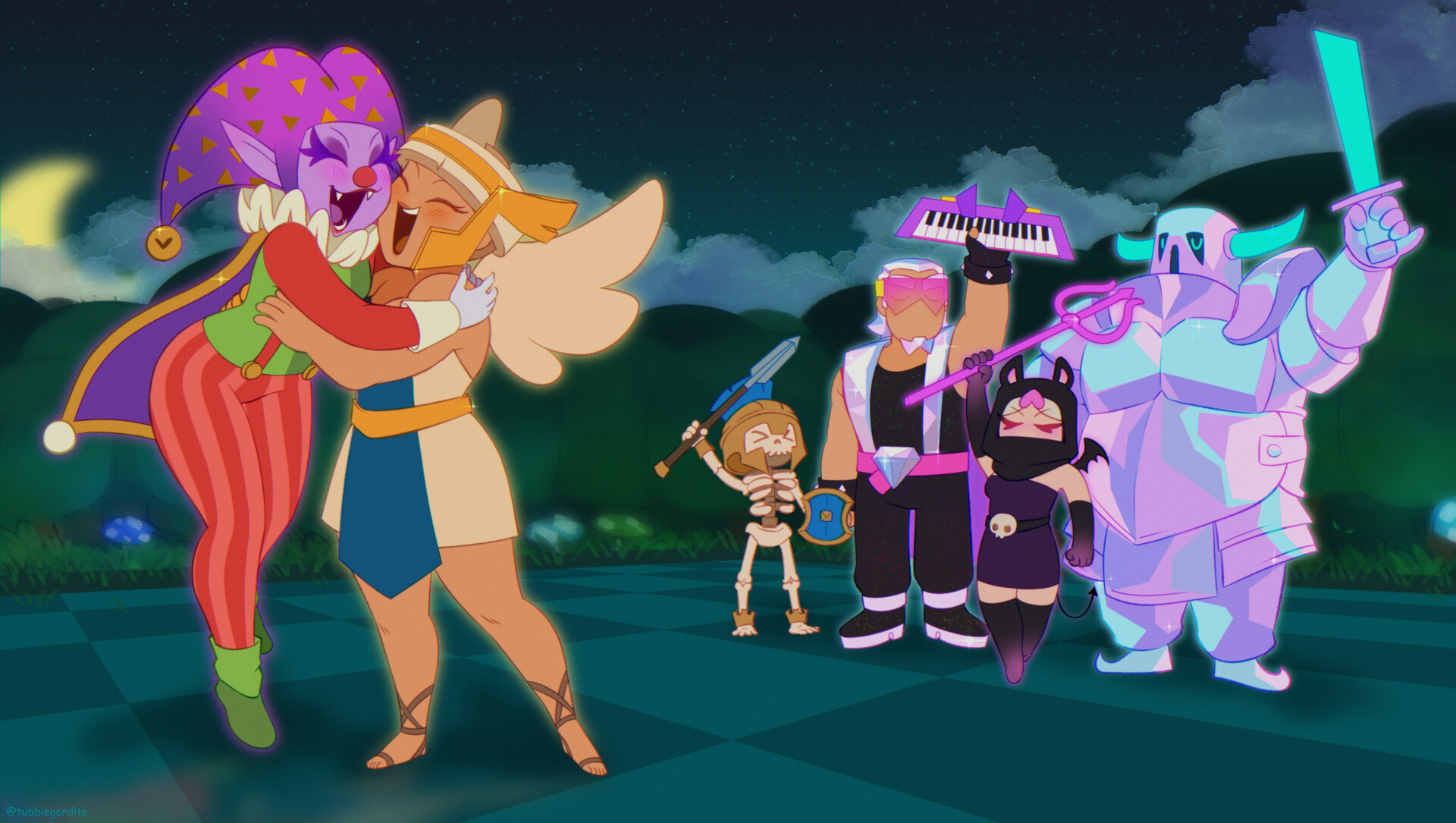 ArtStation - Clash Mini FanArt - DOUBLE HERO Draft Event