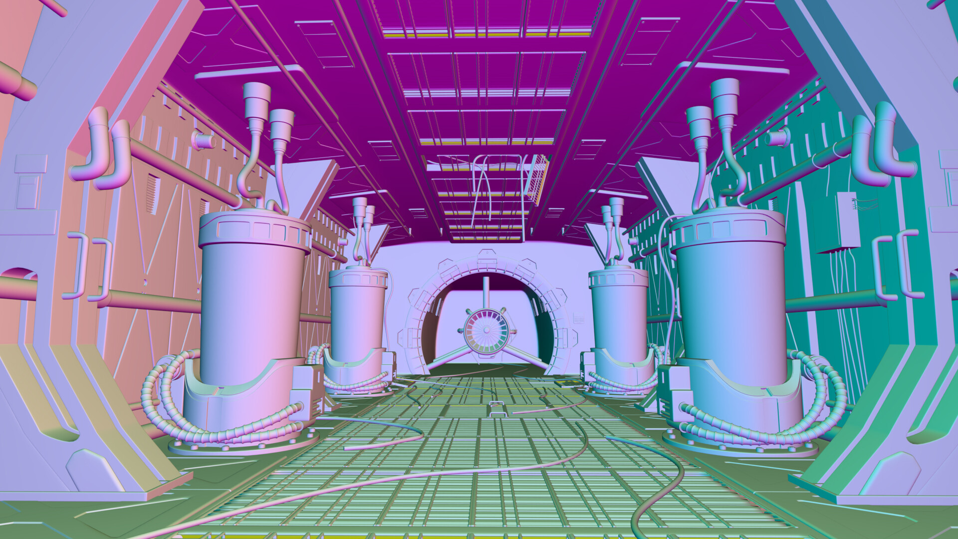 Mina Samuel - Thruster Lab 666 SCi_Fi Environment