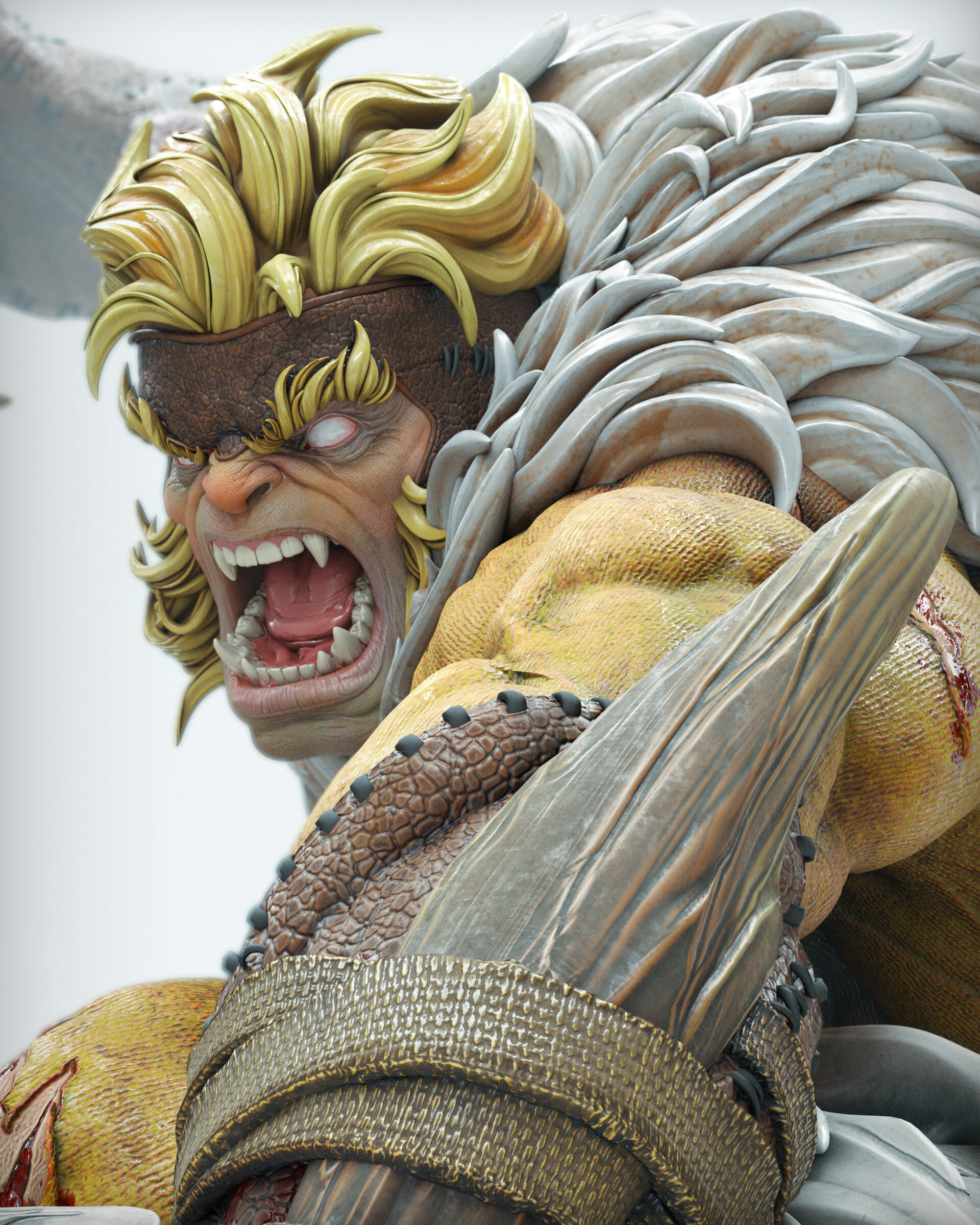 Polytrace Studio - Sabretooth vs Wendigo