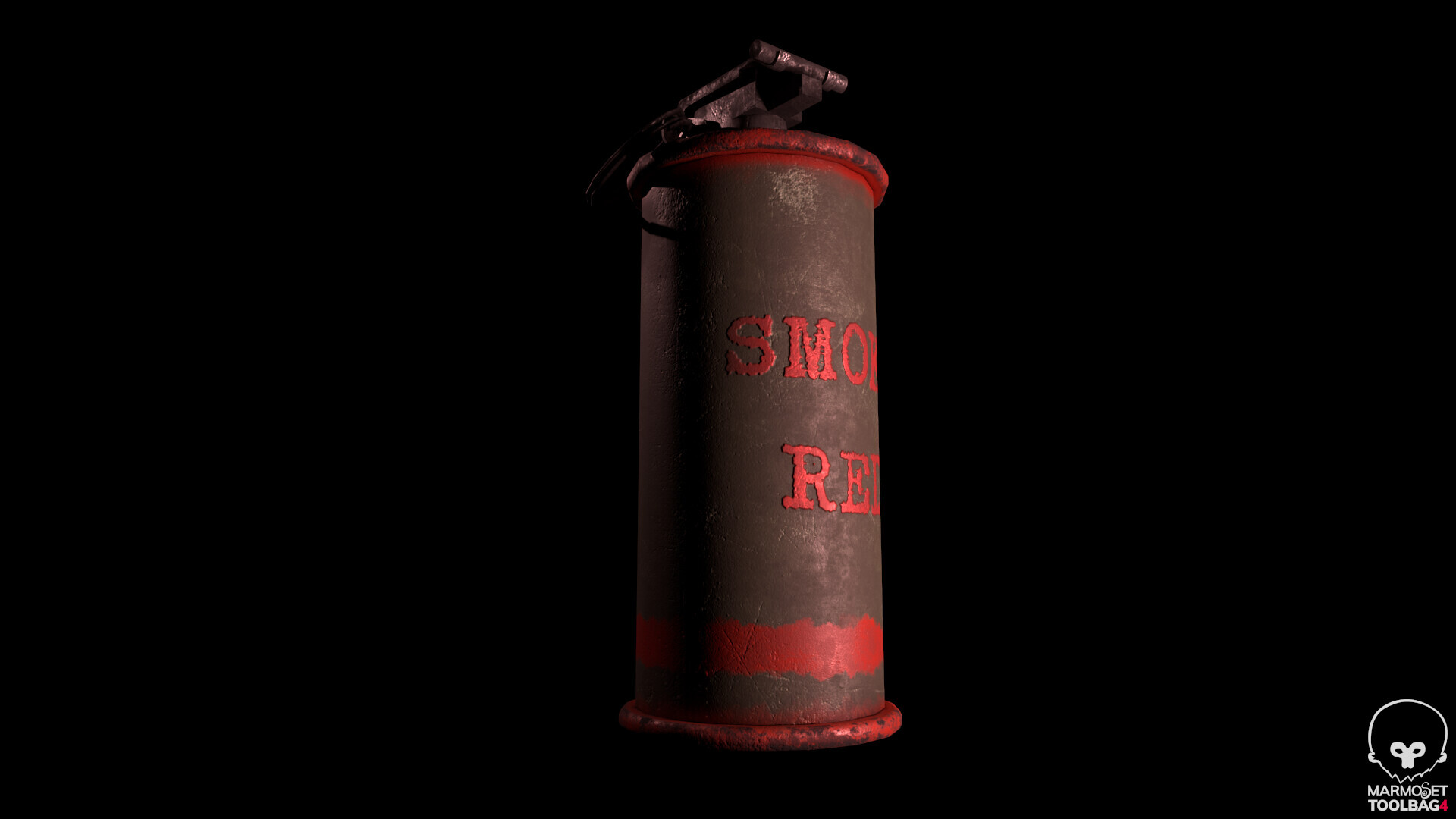 ArtStation - smoke grenade