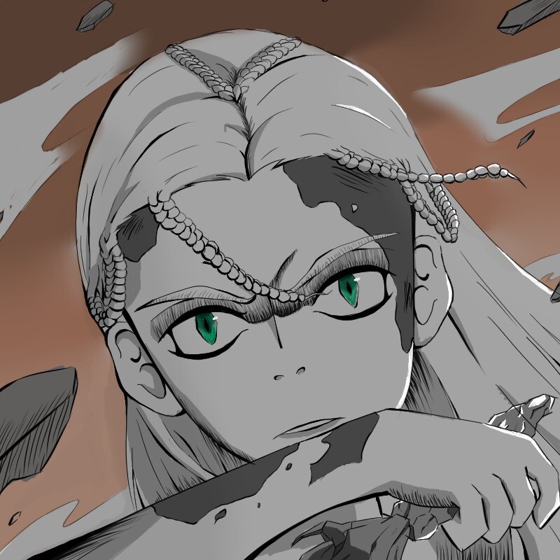 ArtStation - Jin - OC Digital Art - Manga Style