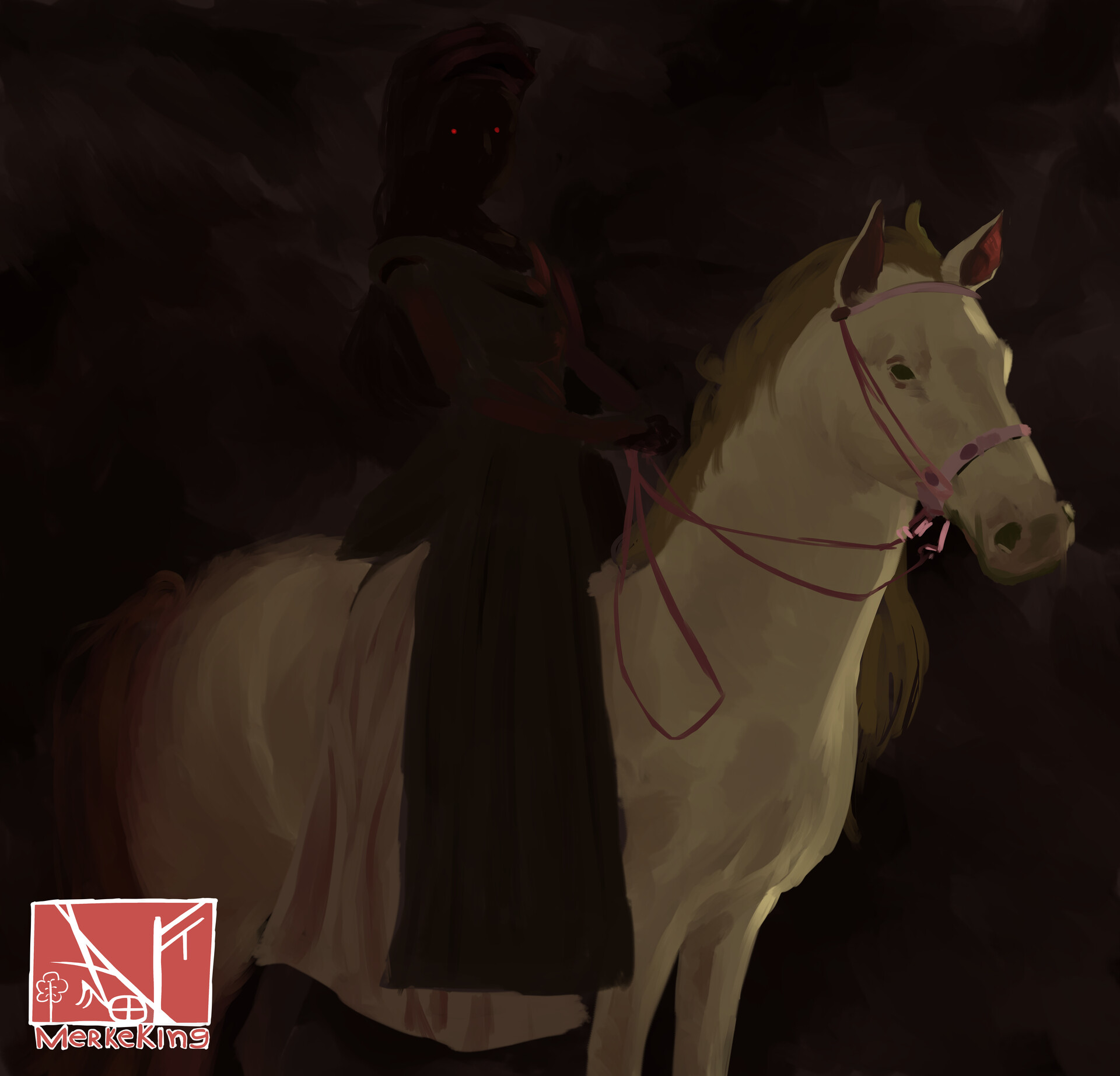 ArtStation - Dark Maiden (Sketch)