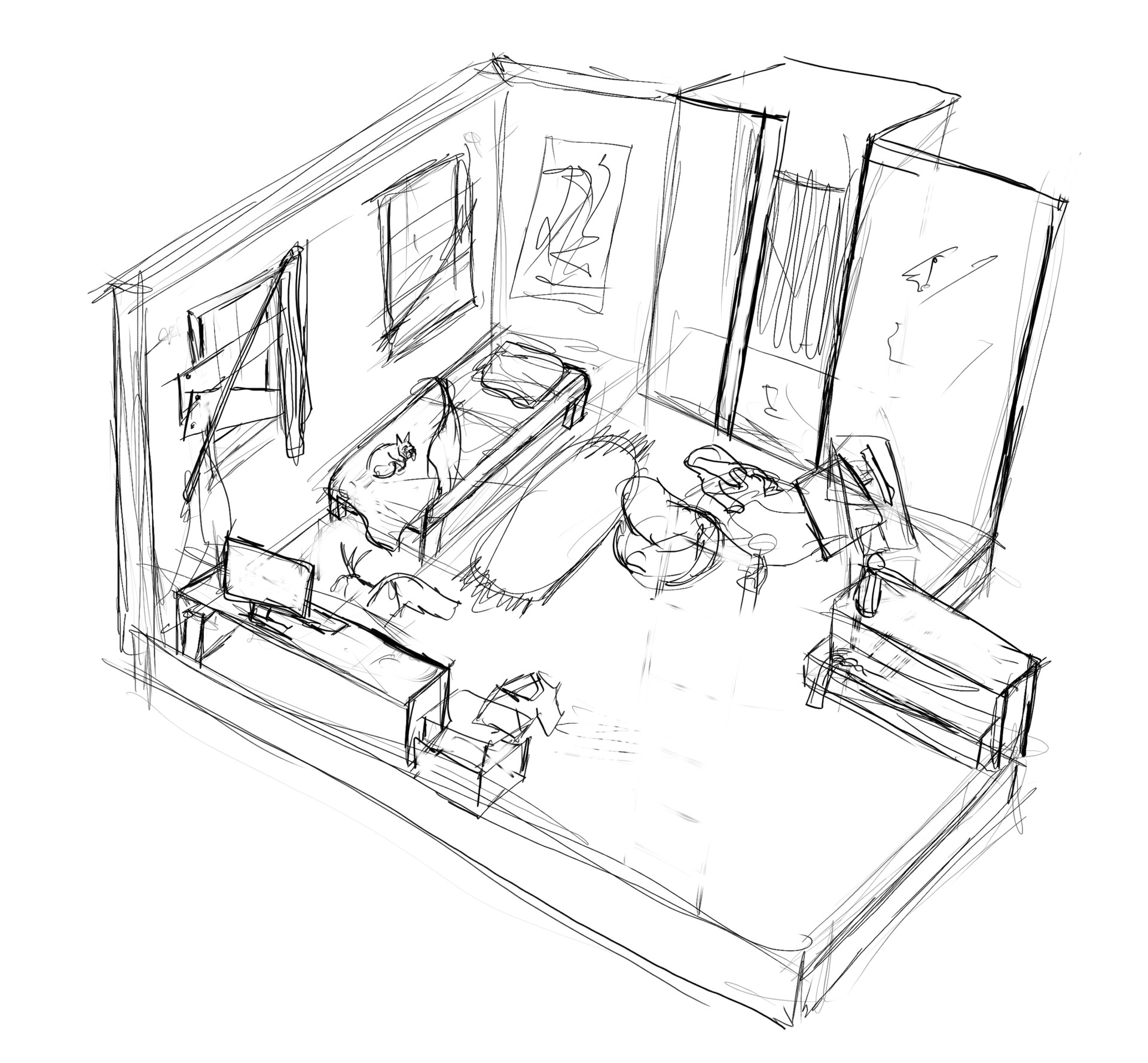 Anders Andersen - Post apocalyptic interior design