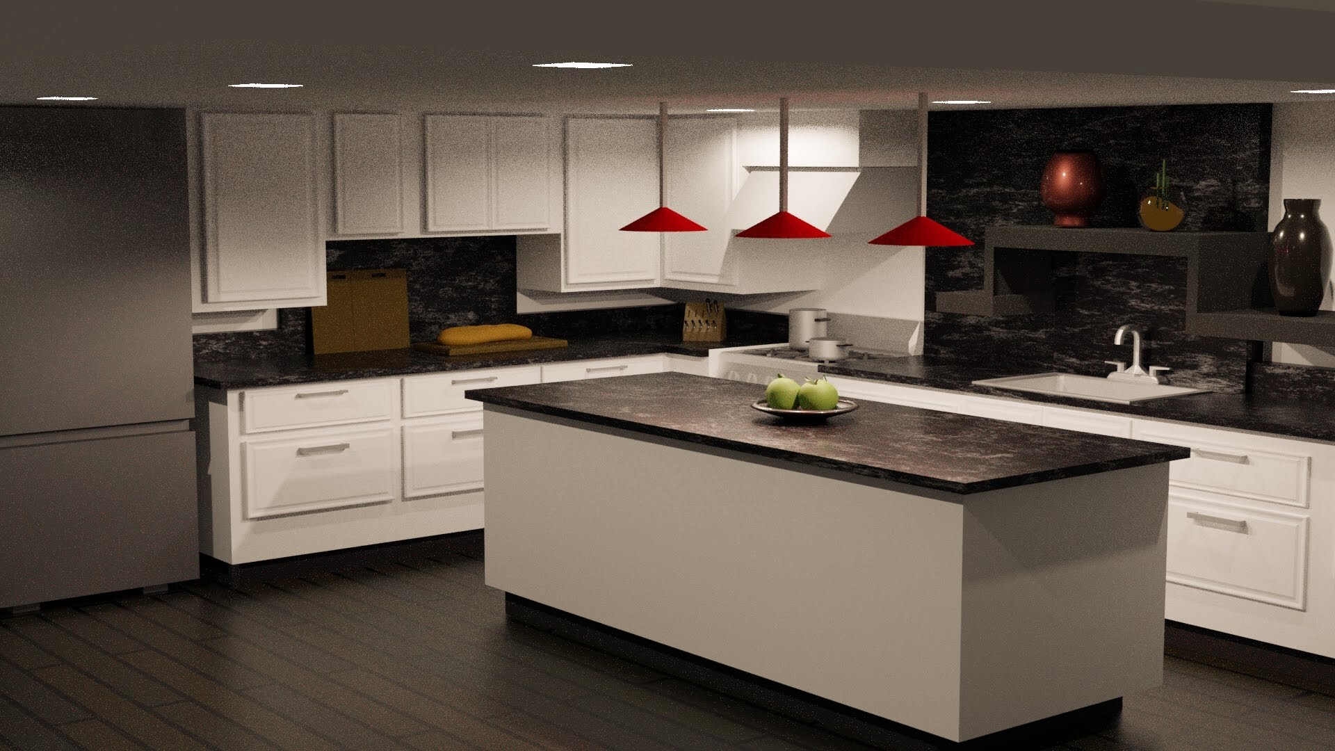 ArtStation - Modern Kitchen Scene