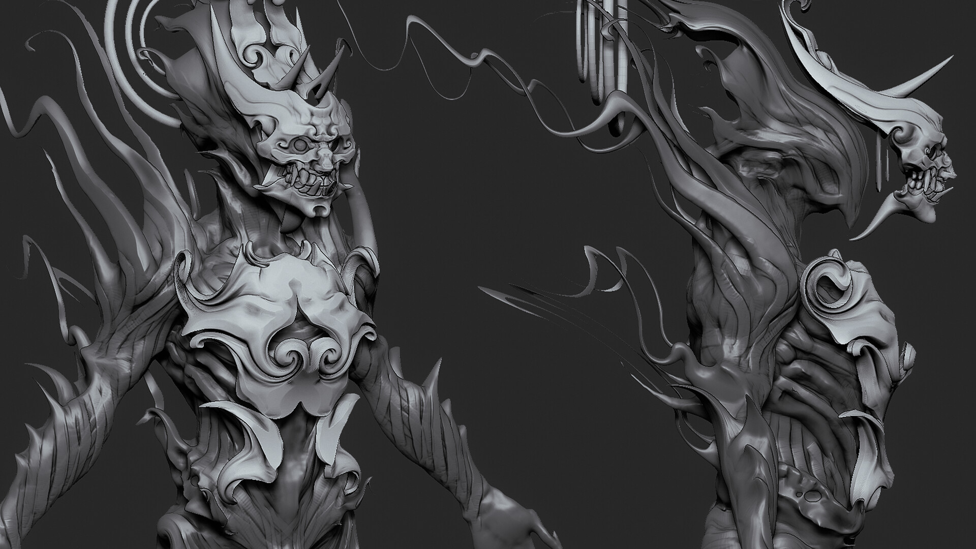 ArtStation - Wraith Oni