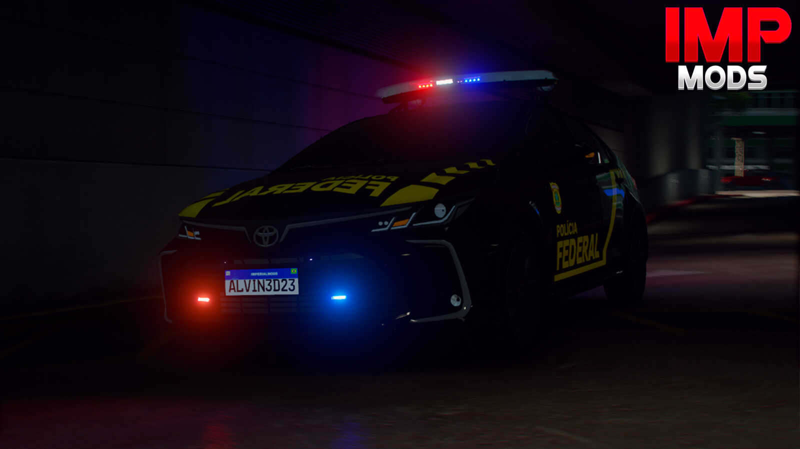 IMPERIAL MODS BRASIL - Corolla 2022 POLÍCIA FEDERAL (FIVEM/GTAV)