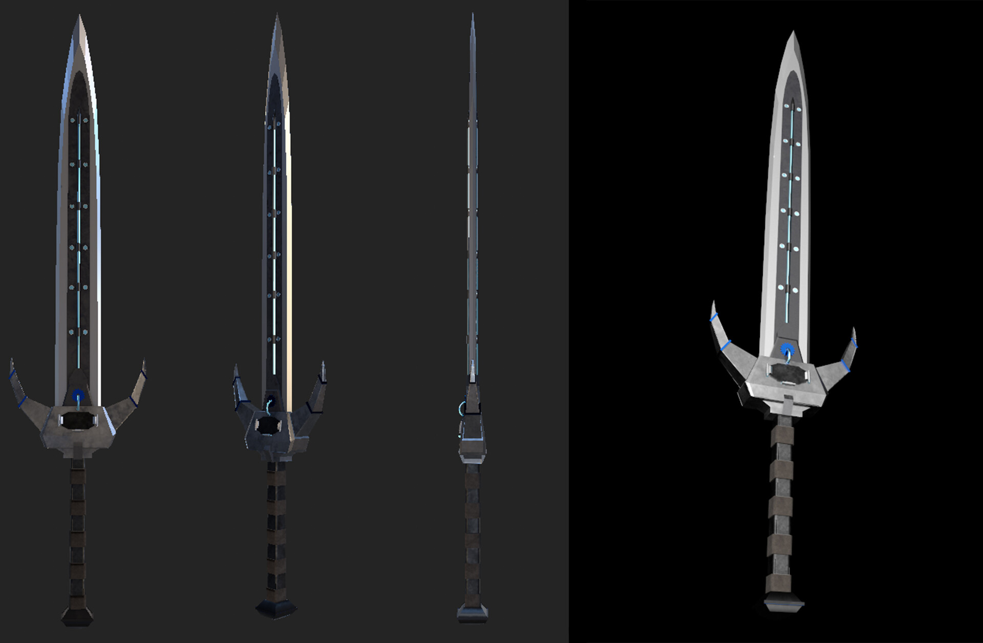 ArtStation - 3D Futuristic Weapons set.