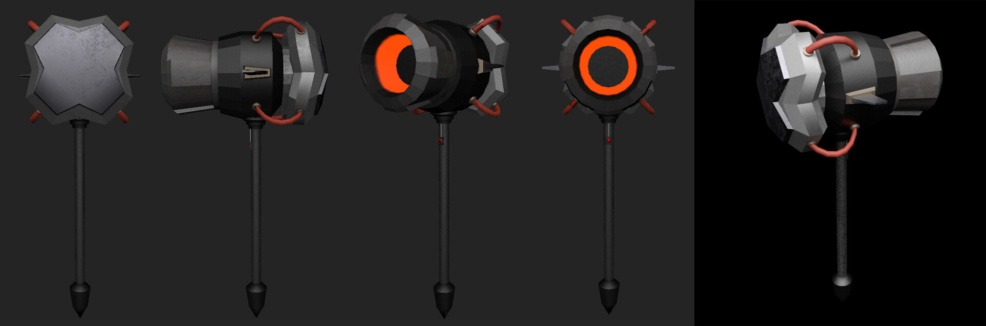 Jose Gonzalez Morgado - 3D Futuristic Weapons set.