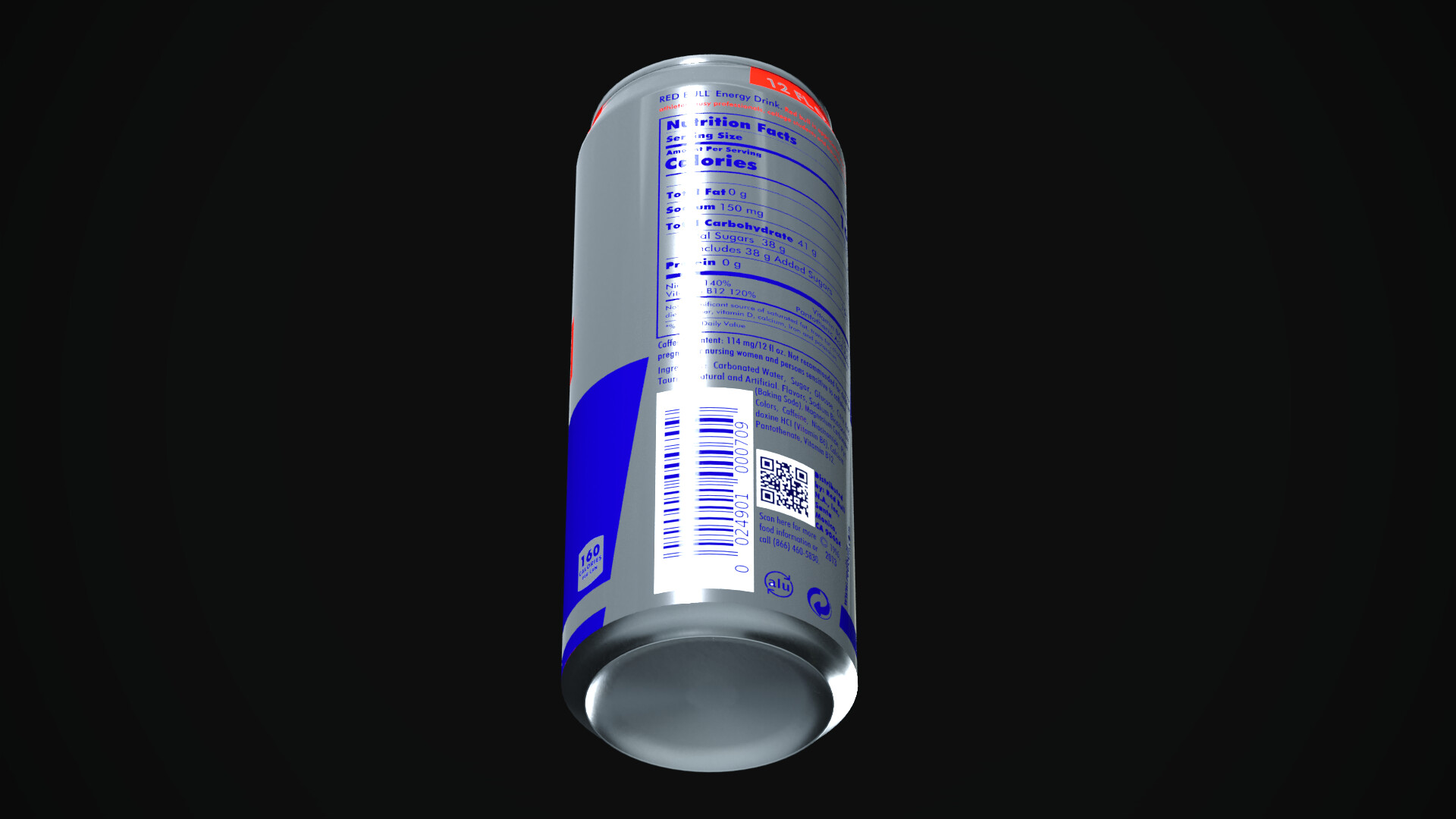 Ricy / Alexandros Papadopoulos - Redbull Can 3D Render
