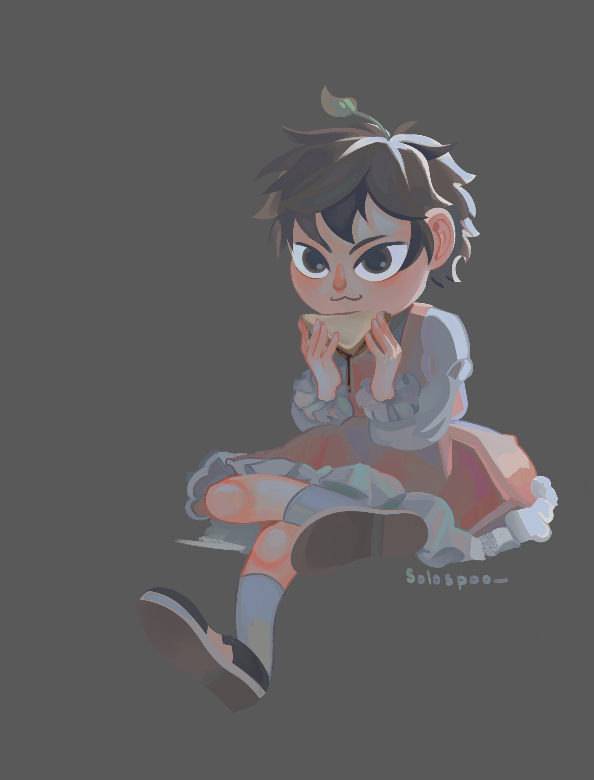 ArtStation - Bebe diseño de arte