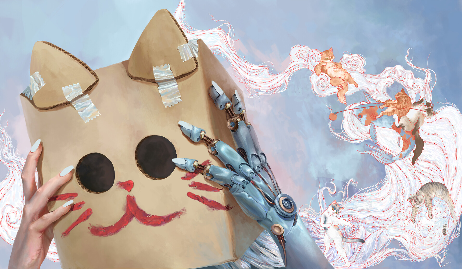 ArtStation - The cat box