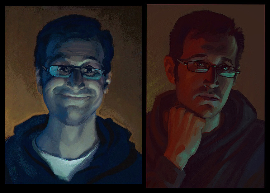Joel Mandish - Portrait studies