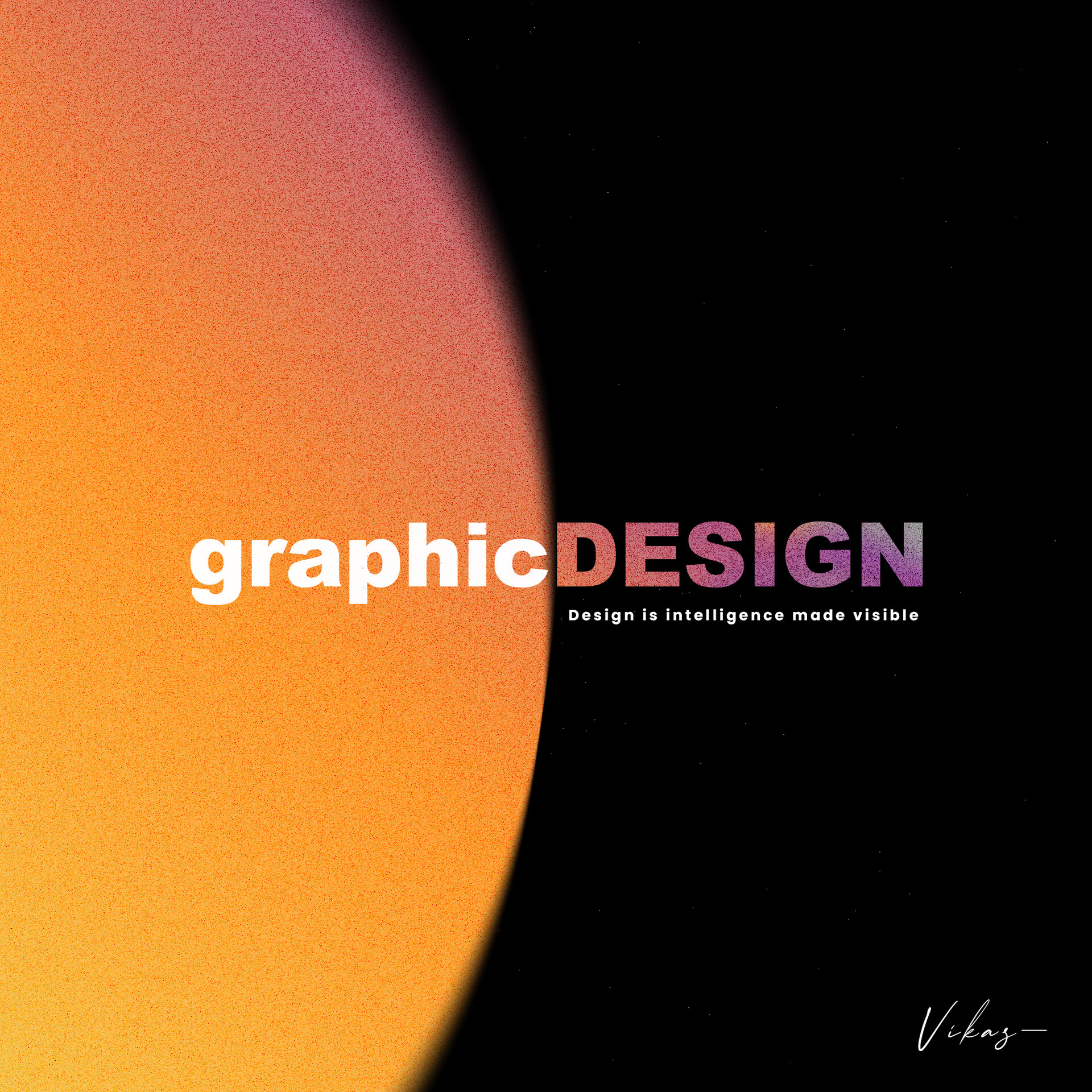 ArtStation - graphic design poster