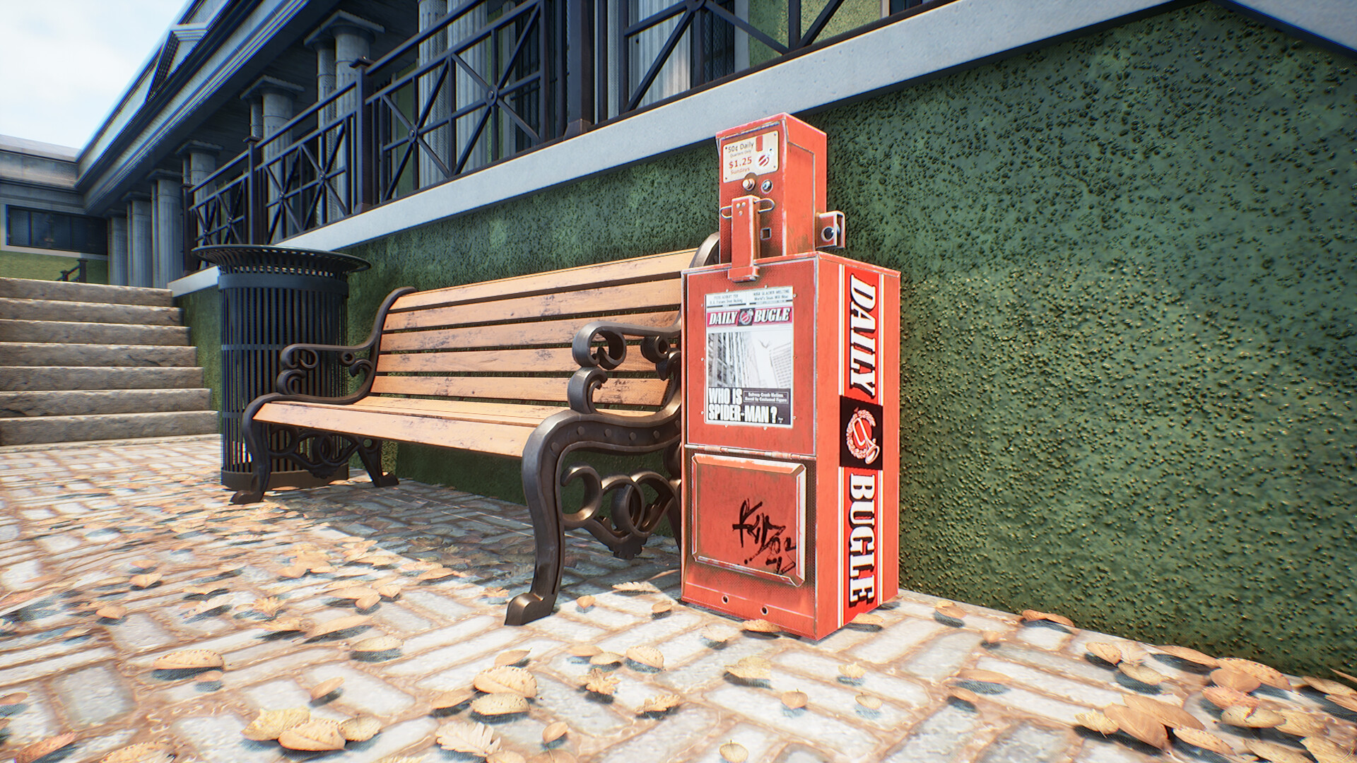 ArtStation - Daily Bugle Newsbox