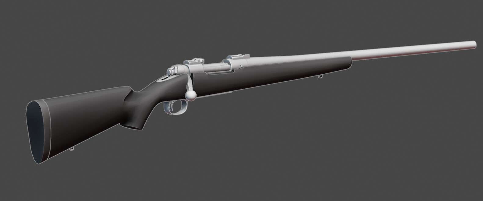 ArtStation - Winchester Model 70 [Version 2]