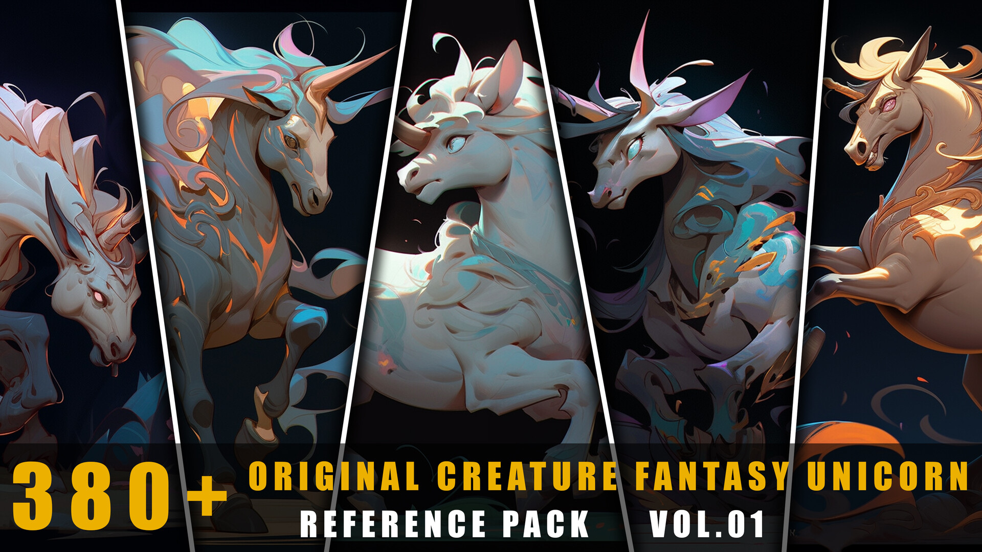 WaterLaw's Studio - 380+ Original Creature Fantasy Unicorn - References ...
